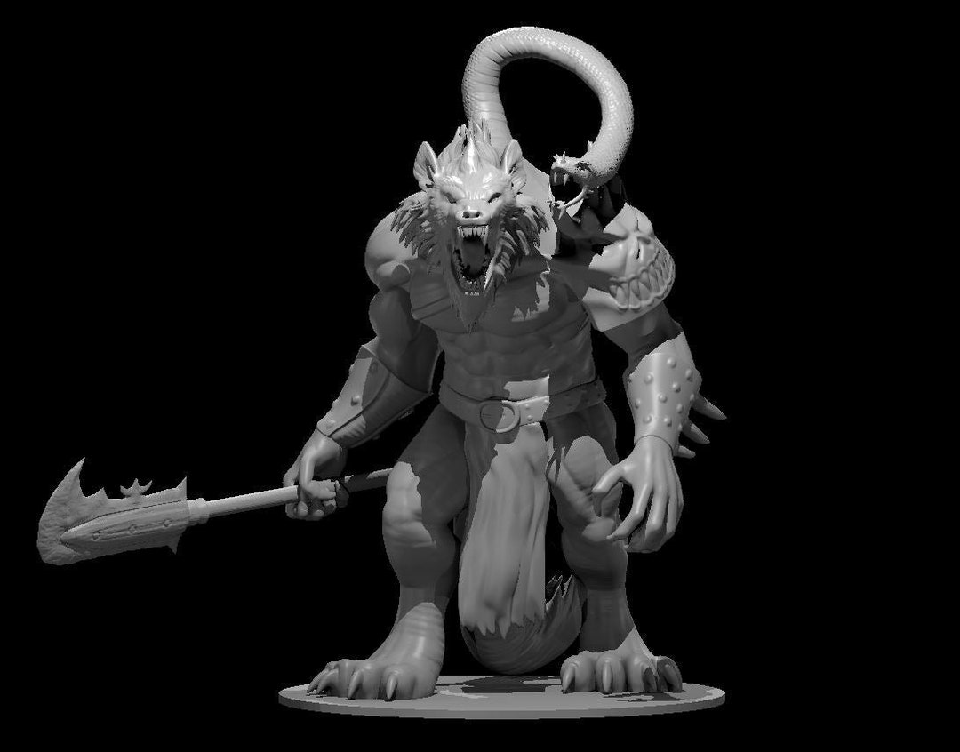 Molydeus Miniature Model for D&D Dungeons and Dragons, Pathfinder and ...