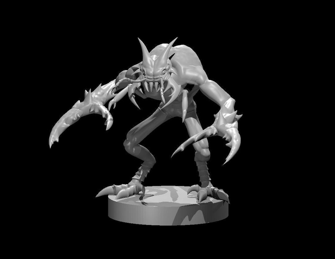Meenlock Miniature Model for D&D Dungeons and Dragons, Pathfinder and ...