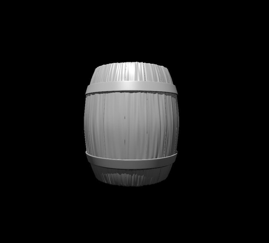 Barrel Mimic in Hiding Miniature Model for D&D Dungeons and Dragons ...