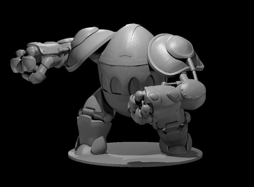 Mighty Servant of Leuk-o Miniature Model for D&D Dungeons and Dragons ...