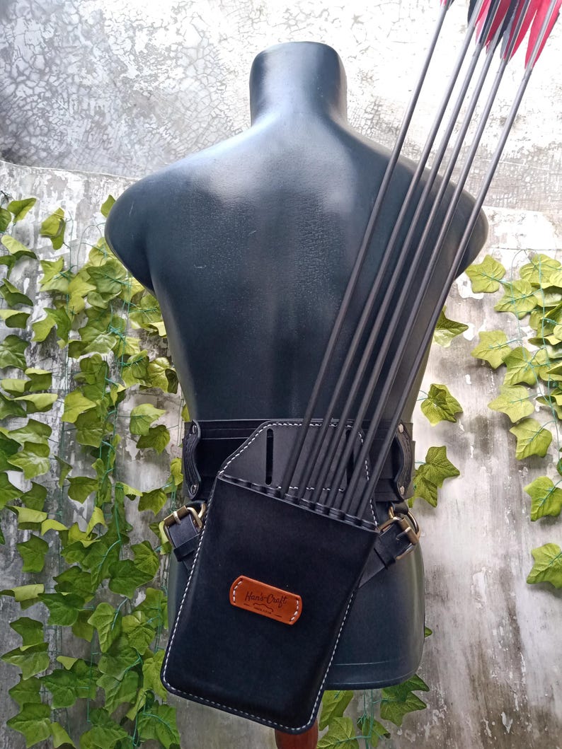 Archery Horse Back Quiver on the Waist for Dinamic Archer With Wide ...