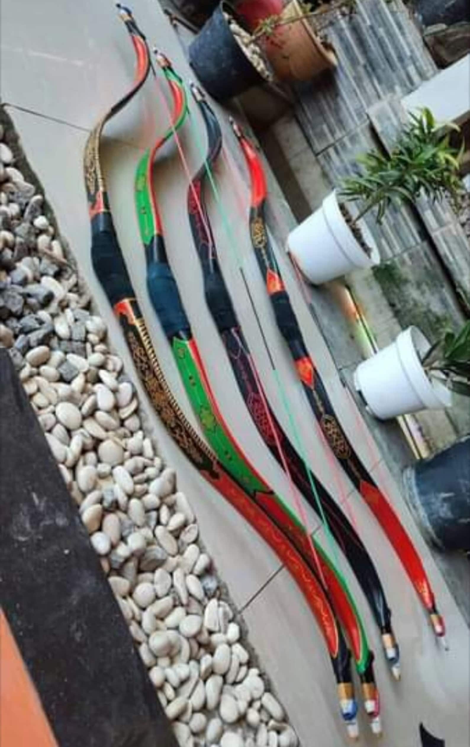 Kalimasada Horsebow Turkish Style With Hand Painted Leather - Etsy