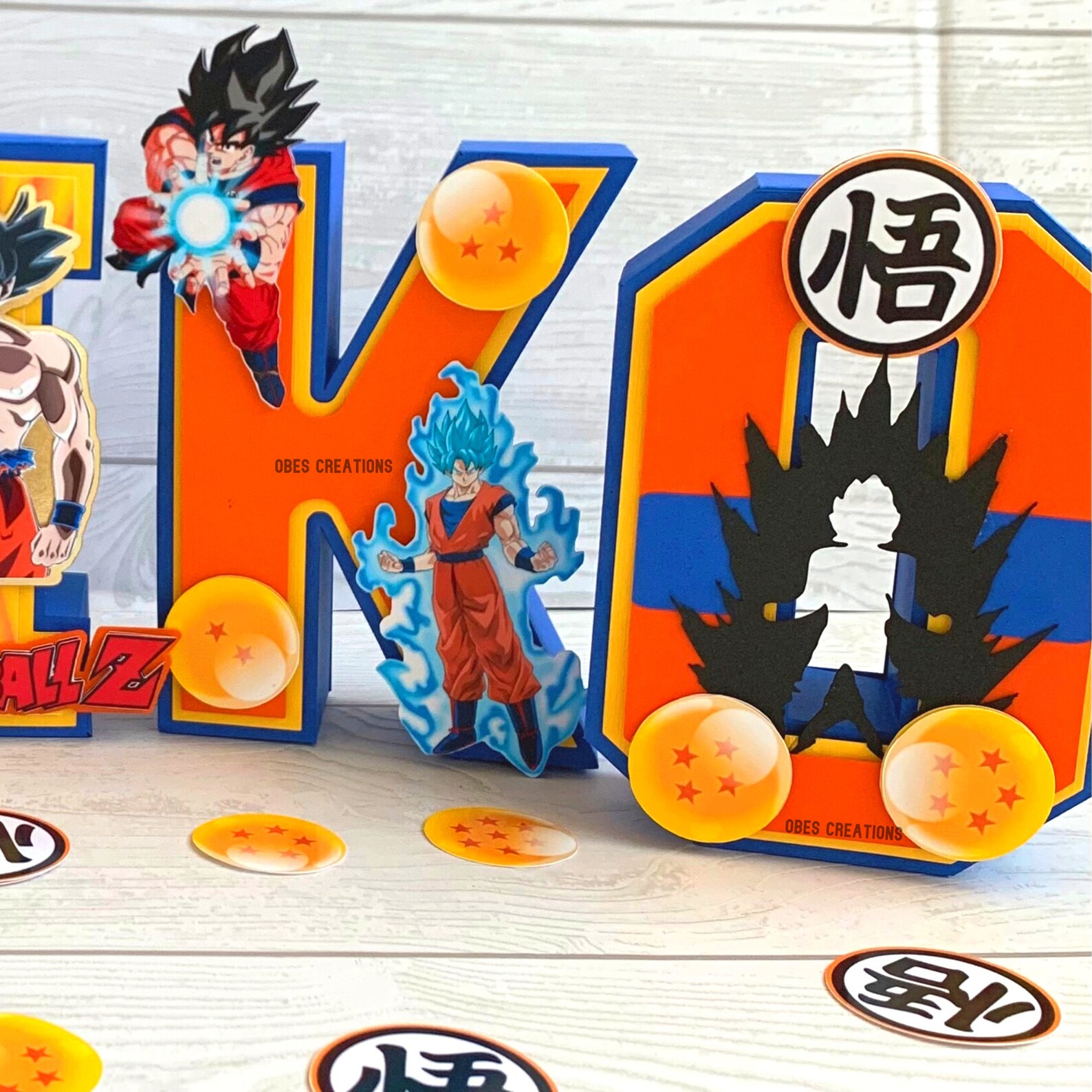 Dragon Ball Z Party Decorations Dragon Ball Z Birthday Decorations ...