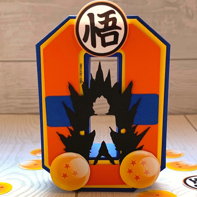 Dragon Ball Z Party Decorations Dragon Ball Z Birthday - Etsy