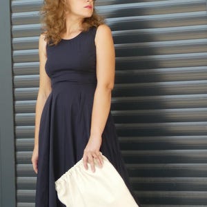 Cream White Color Leather Grab Bag, Leather Oversized Evening Clutch ...