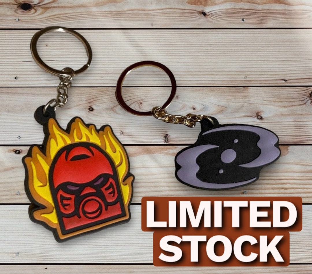 Bionicle Rubber Keychains: Tahu Mask & Three Virtues Unique Collectible ...