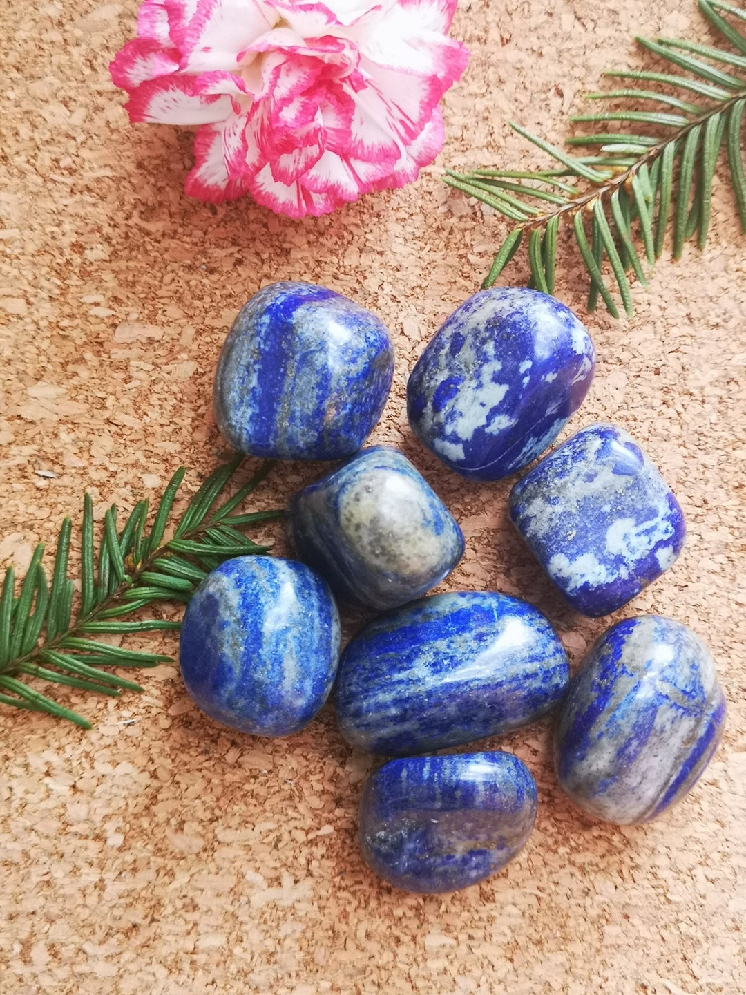High Quality Lapis Lazuli Tumbled Stone, Lapis Lazuli Tumbled Crystal ...
