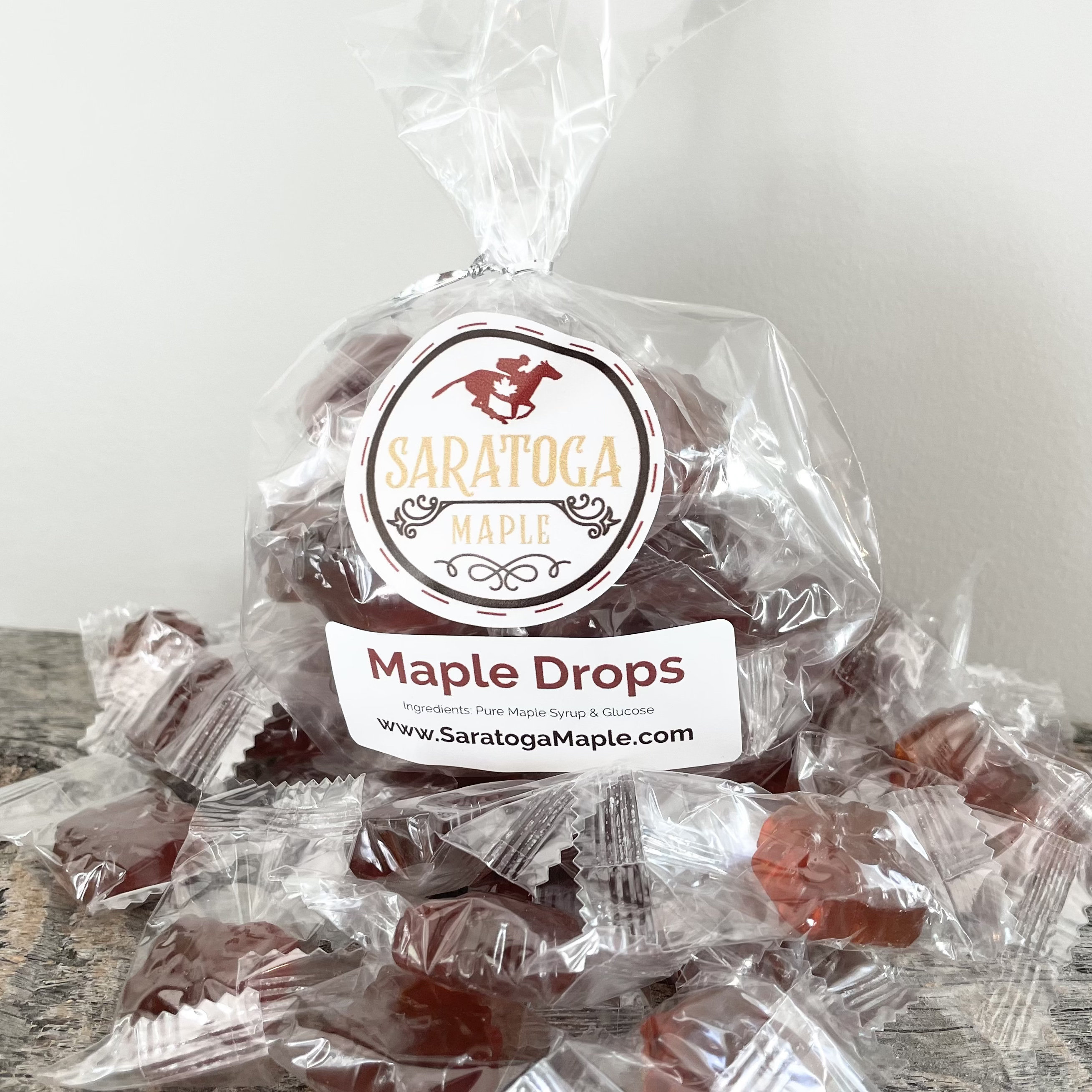 Maple Drops Hard Candy - 18 Pieces - Made With Real Maple Syrup - Etsy