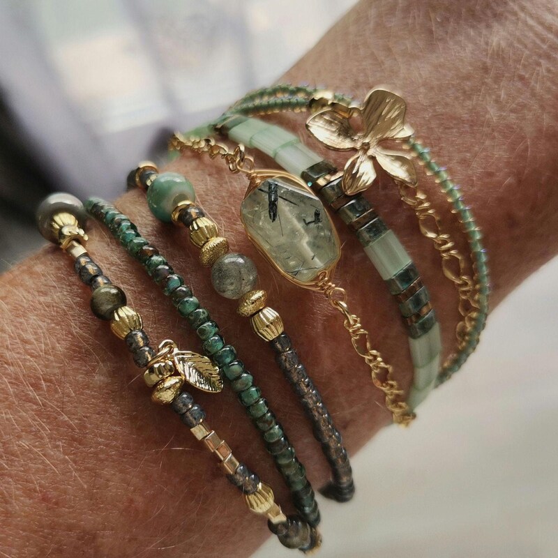 Multi Layer Bracelet - Etsy