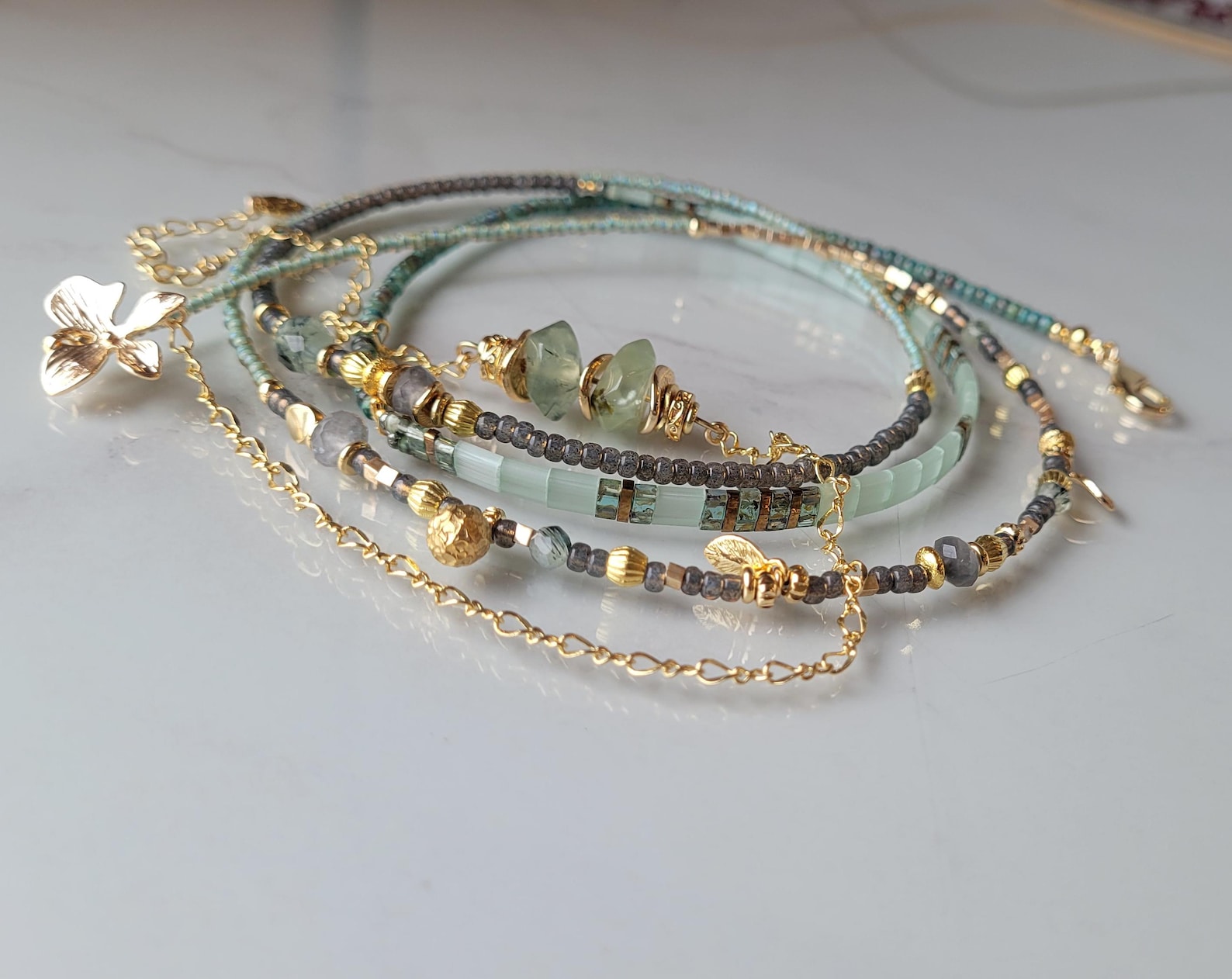 Multi-row Bracelet for Women Boho Wrap Bracelet Multi-turn Bracelet ...