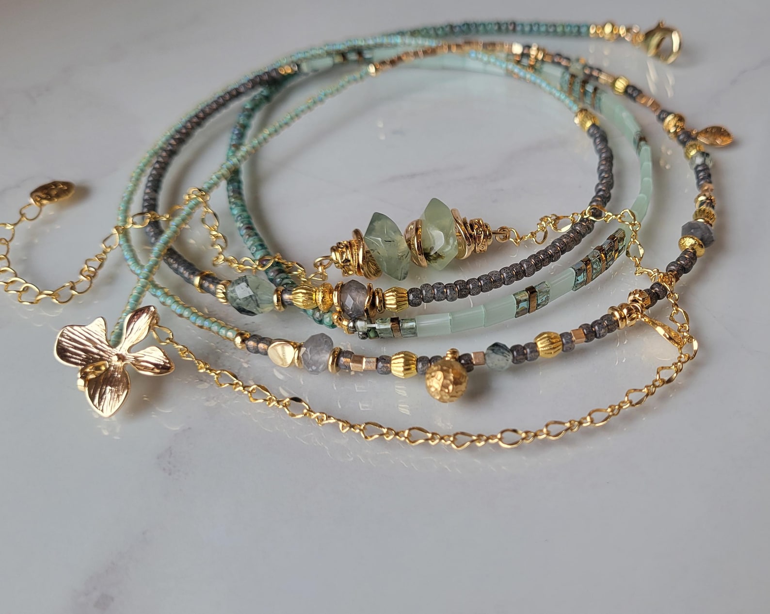 Multi-row Bracelet for Women Boho Wrap Bracelet Multi-turn Bracelet ...