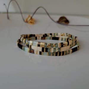 Bracelet Japonais Pour Femme Au Choix Bracelet Perles Miyuki Tila ...