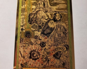 UTAH GOLDBACK Full Set Aurum 24kt Gold Foil Notes Bu 1,5,10,25,50 1/ ...