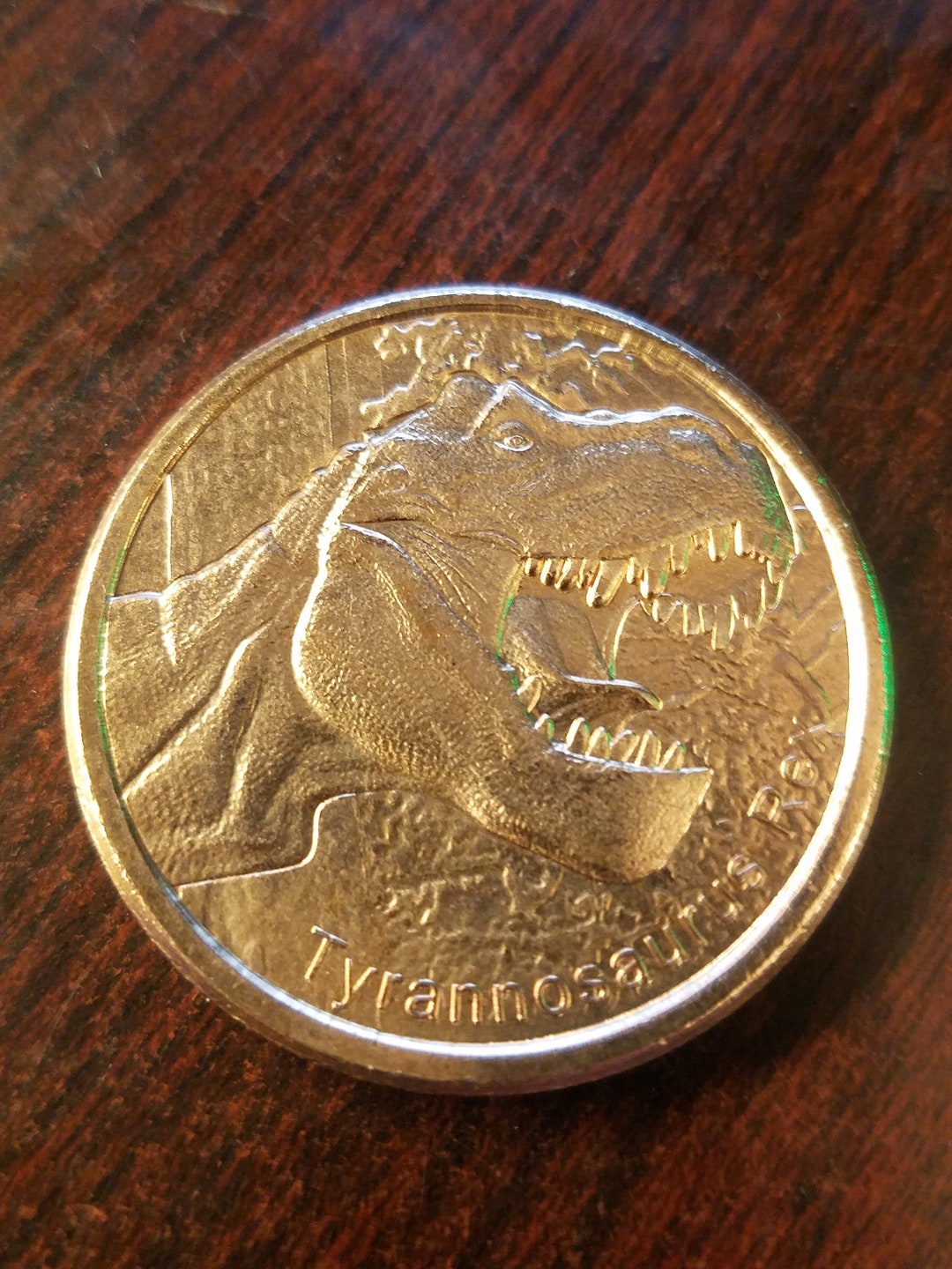 1 Oz Copper Round - Tyrannosaurus Rex - Etsy