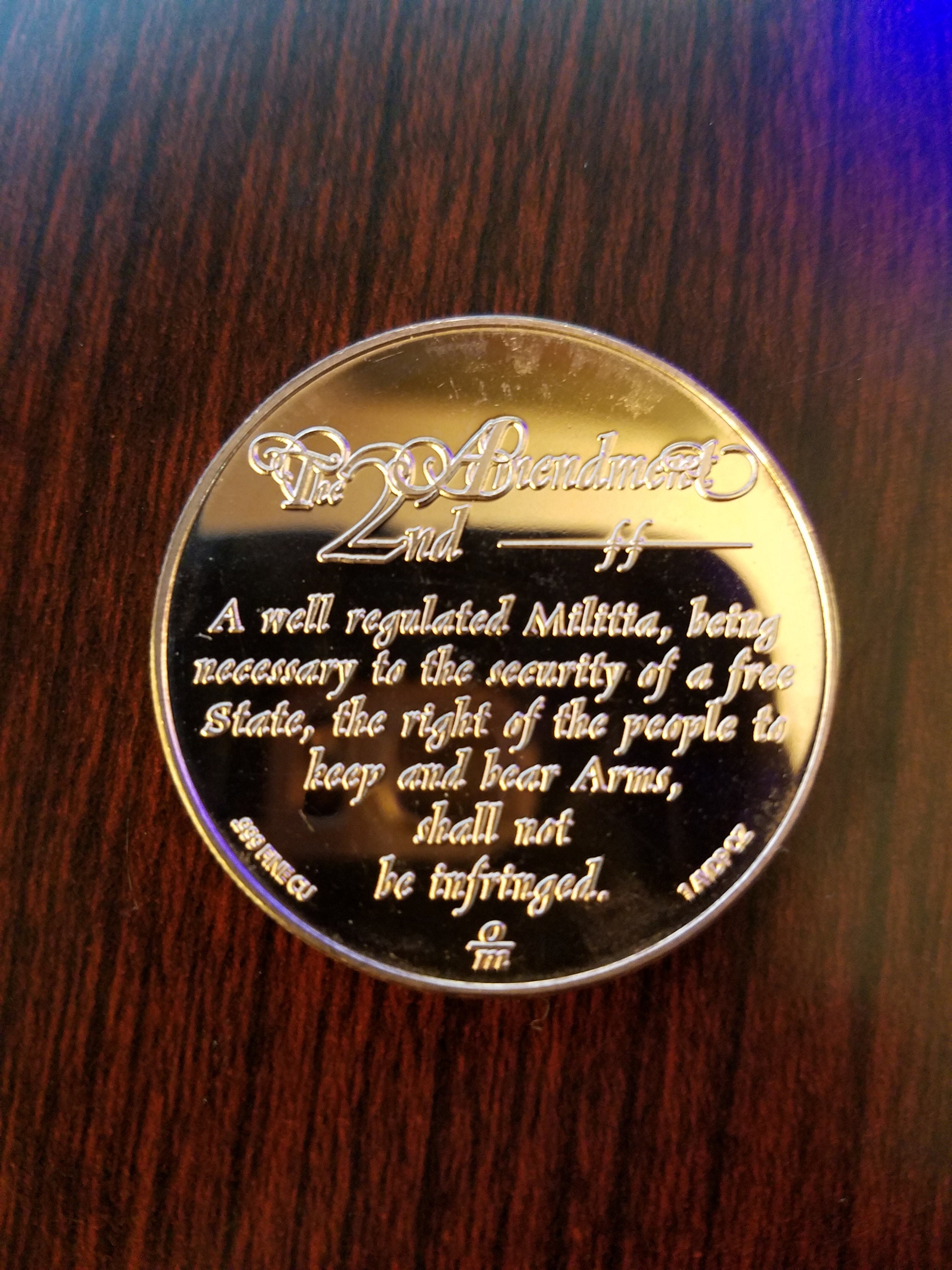 2nd Amendment minuteman Round 1 AVDP Oz, .999 Pure Copper - Etsy