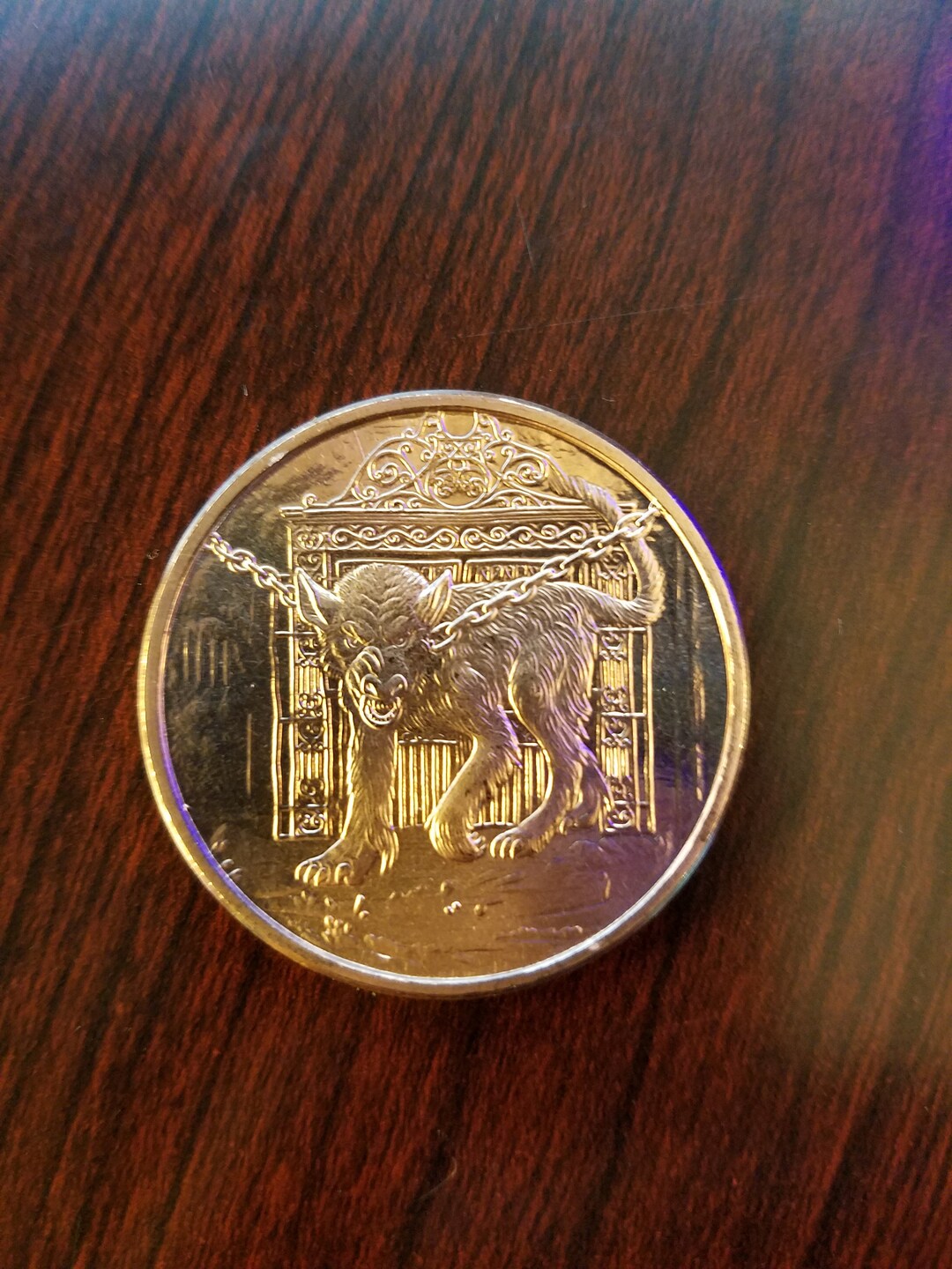 1 Oz .999 Nordic Creatures Hellhound Copper Round. - Etsy