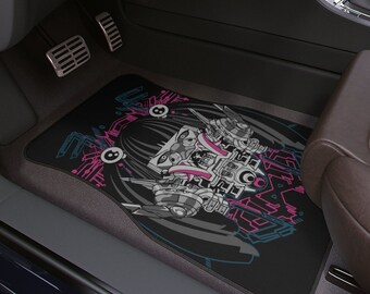 Anime Car Floor Mats Kawaii Mat Cute Car Accessories for - Etsy
