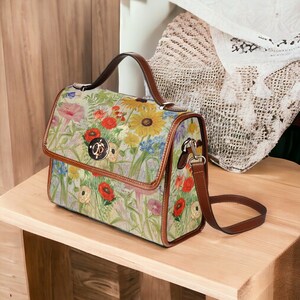 Cottagecore Bag, Waterproof Canvas Bag, Cottagecore Purse, Small ...