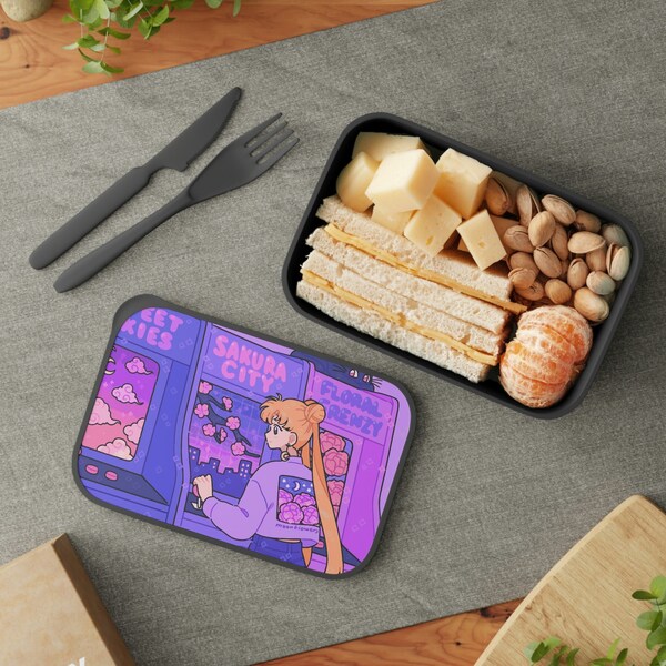 Kawaii Lunch Box - Etsy