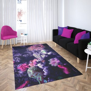 Ocean Rug Aesthetic Rug Strange Rug Trendy Rug Fireplace - Etsy