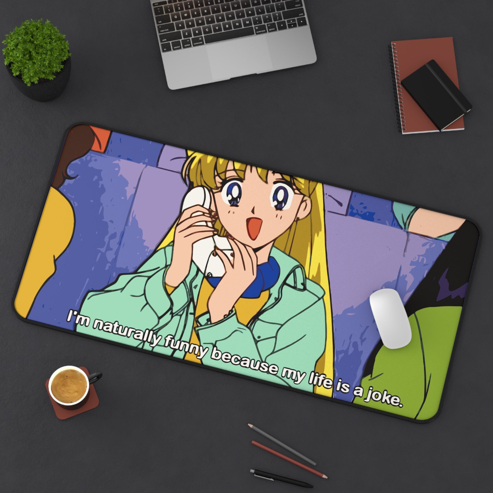 Sailor Moon desk mat, Sailor Venus, anime Desk Mat sold by DonalMatlal ...