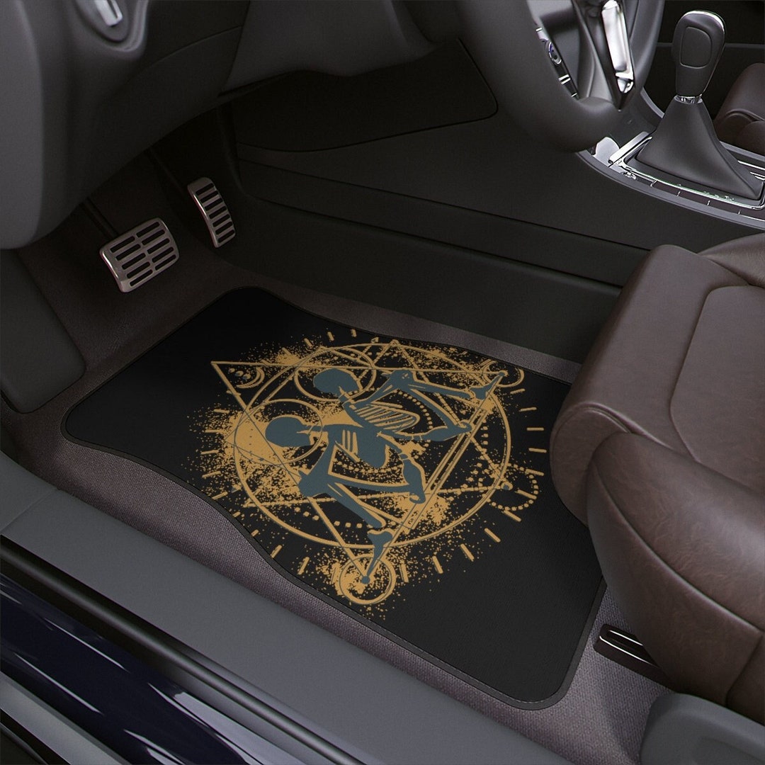 Skull Car Mats Skeleton Goth Mystery Witchcraft Occult - Etsy