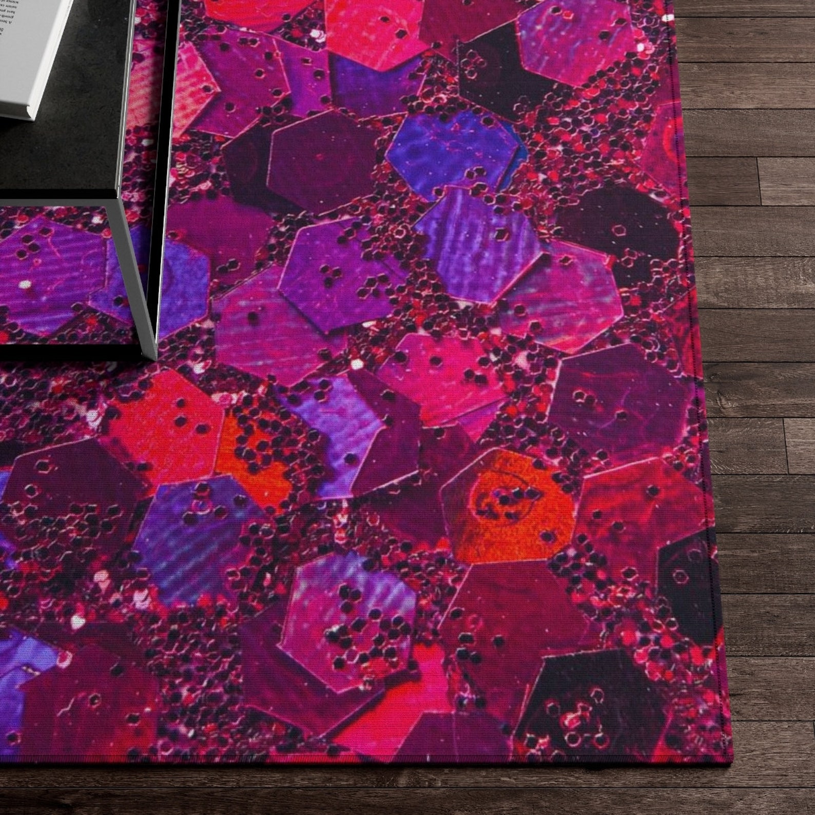 Vaporwave Decor Aesthetic Rug Kawaii Rug Strange Purple - Etsy