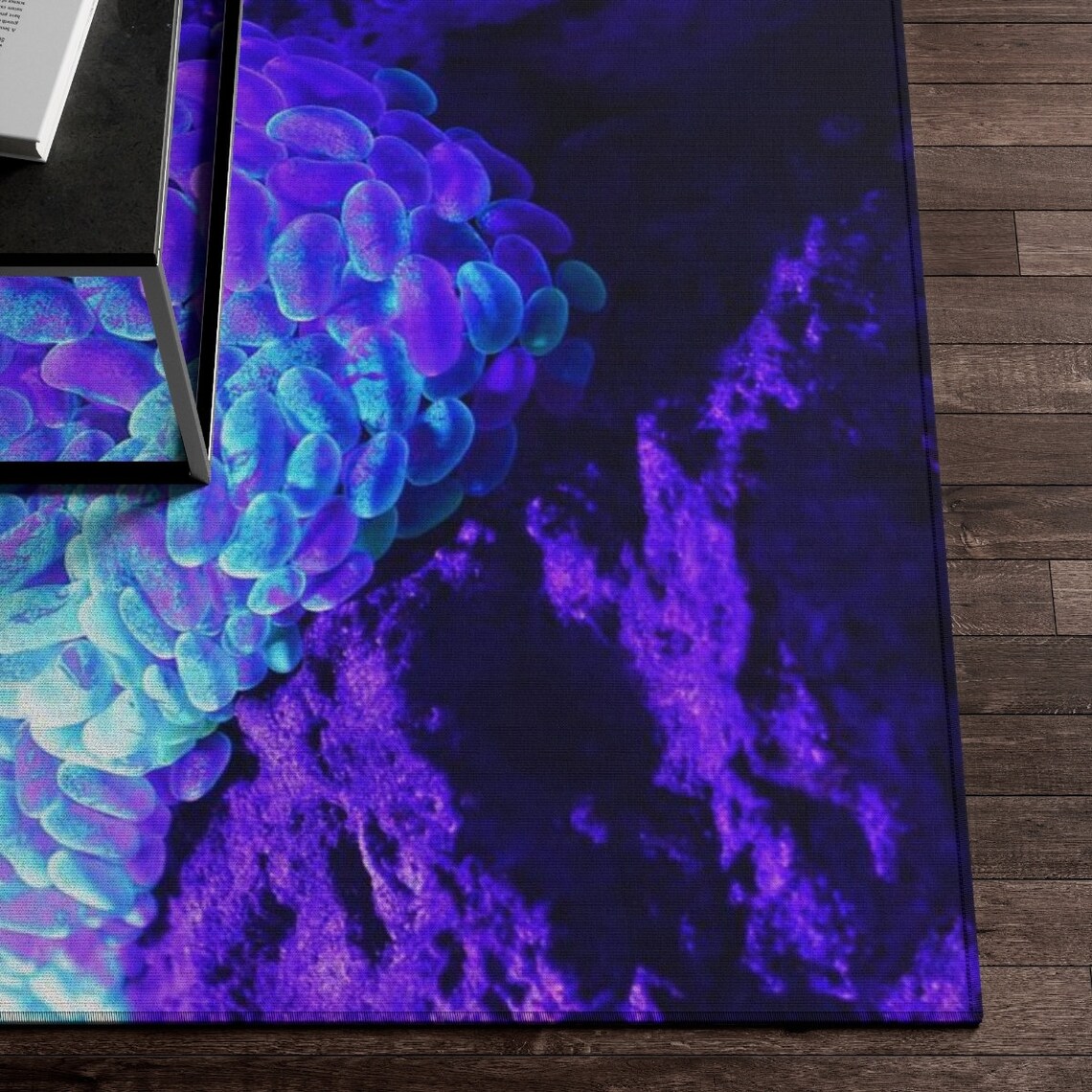 Watercolor Jellyfish Aesthetic Rug Strange Rug Trendy Rug - Etsy