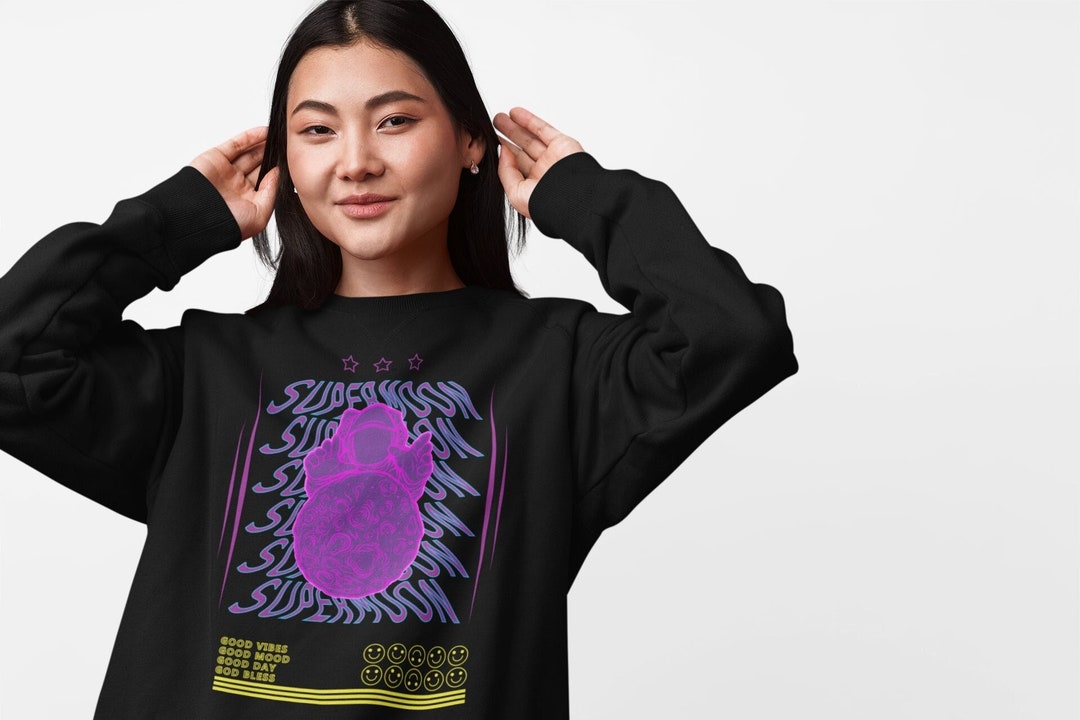 Vaporwave Clothes - Unisex Vaporwave Sweater, Future Astronaut Shirt ...
