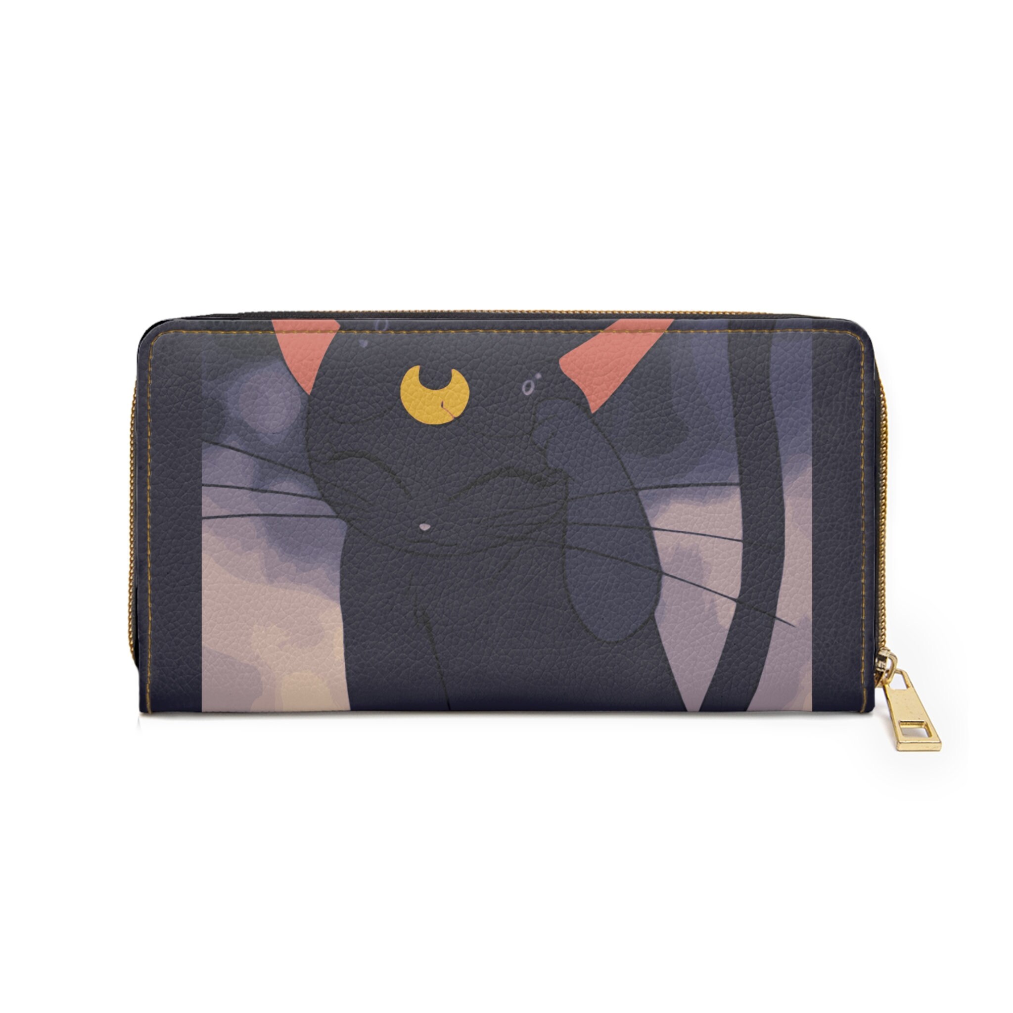 Luna Sailor Moon wallet, Zipper Wallet sold by Objector Isabelita | SKU ...