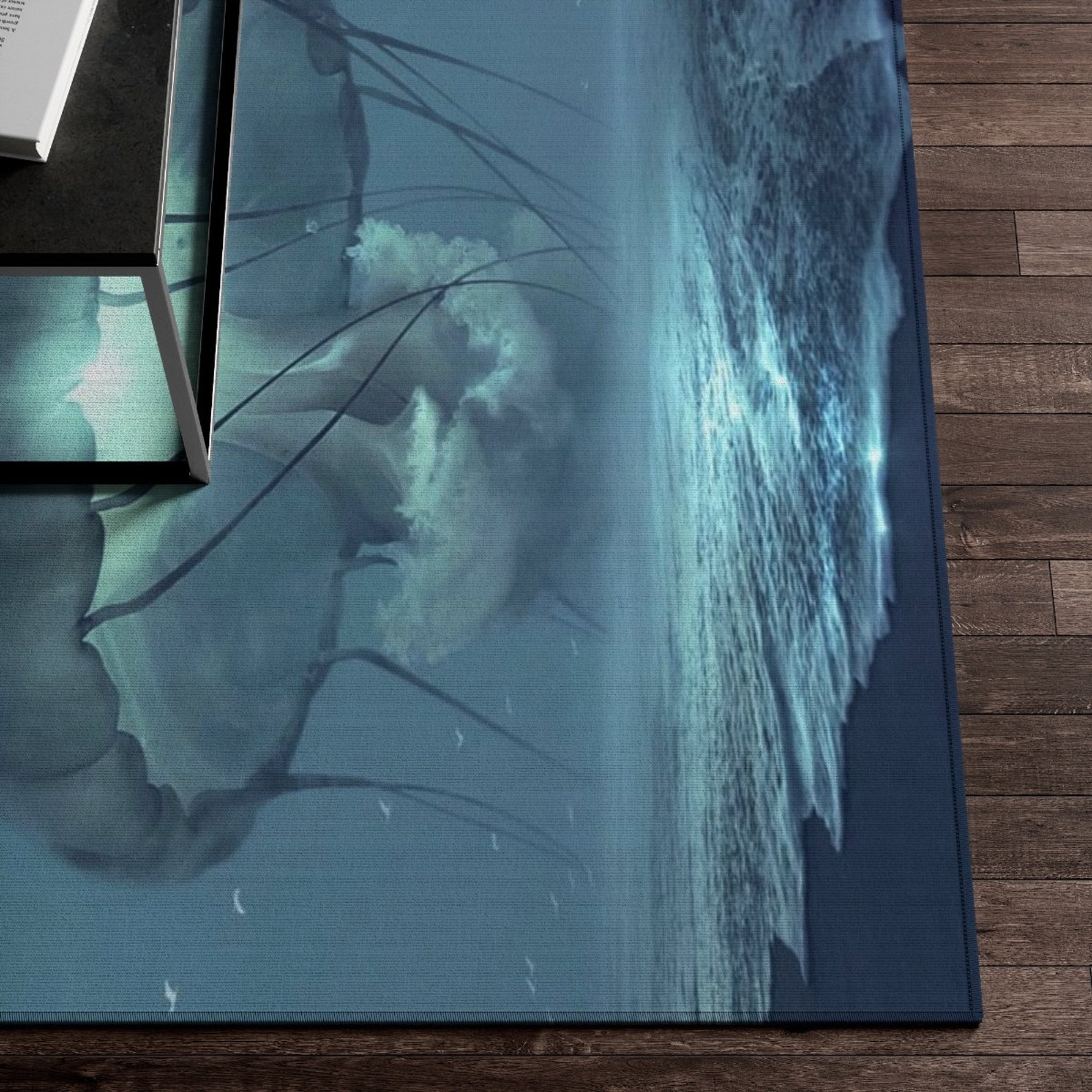 Watercolor Jellyfish - Aesthetic Rug, Strange Rug, Trendy Rug ...