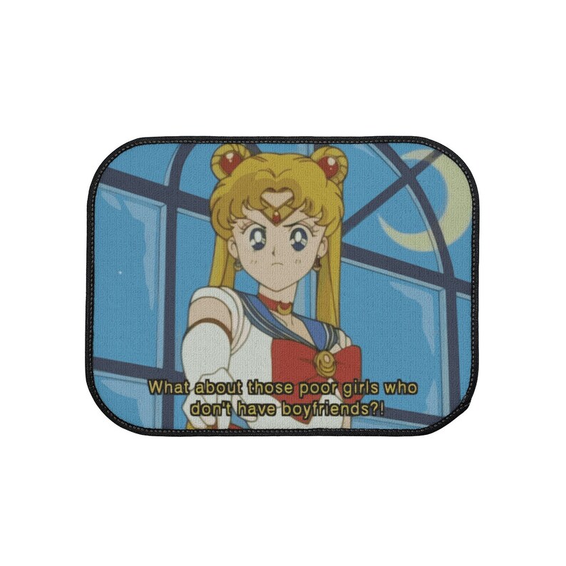 Sailor Moon Car Floor Mat Kawaii Mat Anime Car Floor Mats - Etsy
