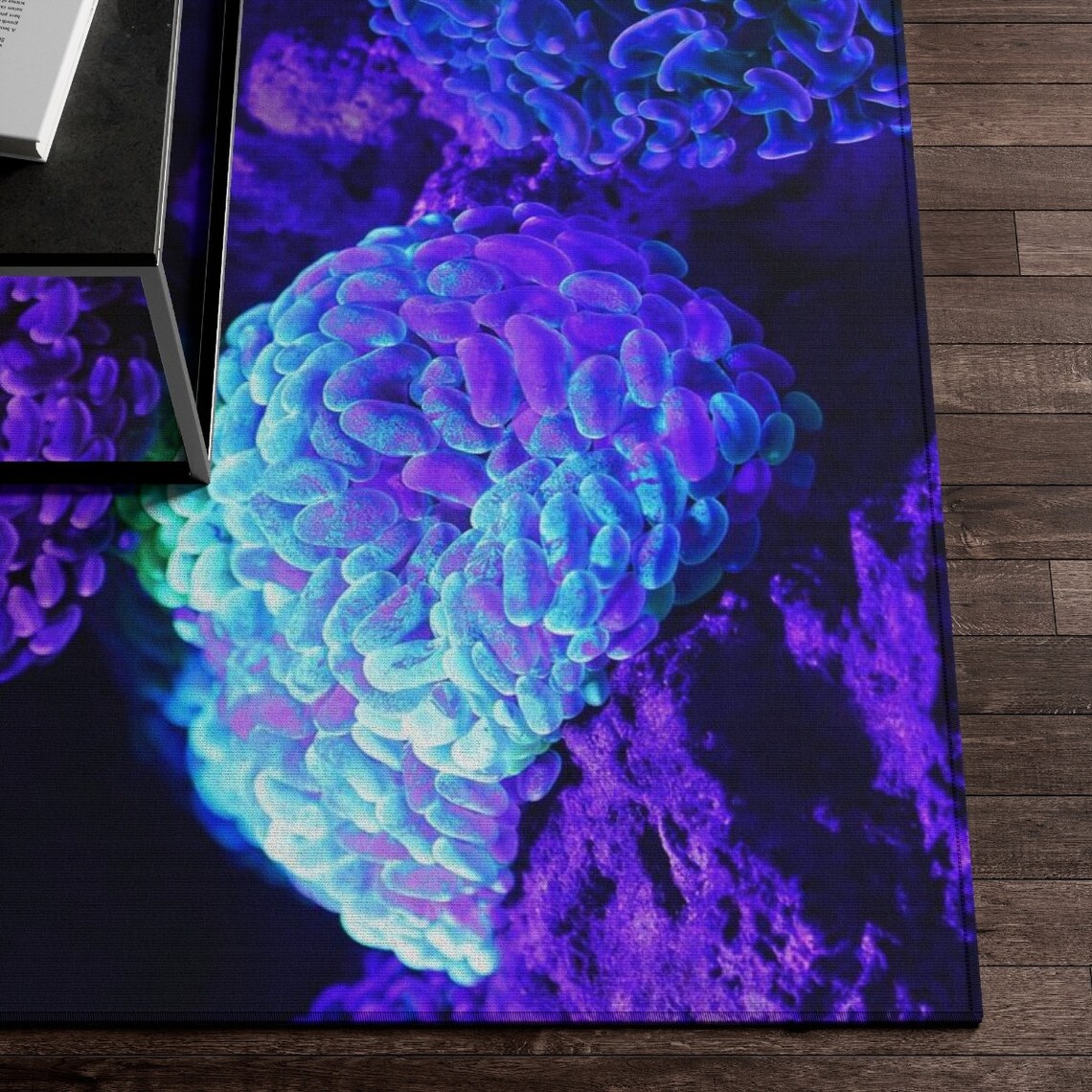 Watercolor Jellyfish Aesthetic Rug Strange Rug Trendy Rug - Etsy