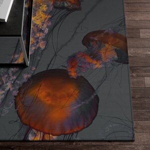 Watercolor Jellyfish - Aesthetic Rug, Strange Rug, Trendy Rug, Decor ...