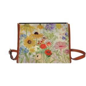 Cottagecore Bag, Waterproof Canvas Bag, Cottagecore Purse, Small ...