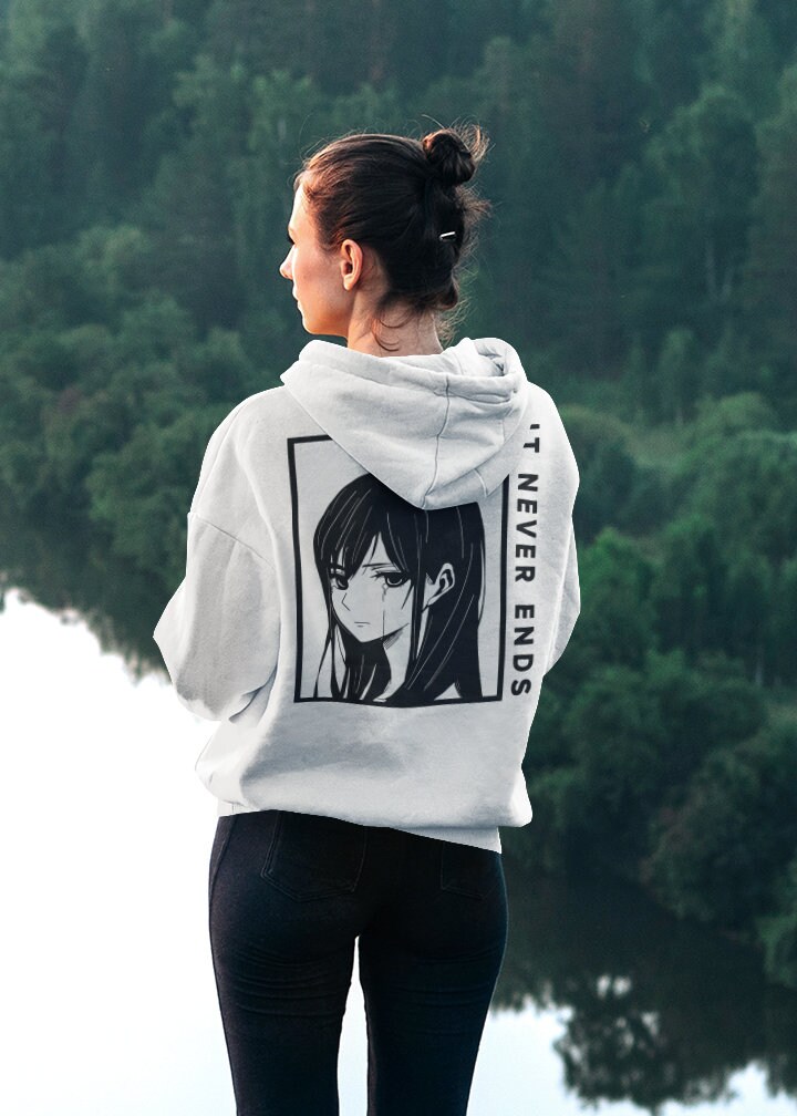 Japanese Manga Hoodie - Unisex Anime Streetwear Hoodie, Harajuku Hoodie ...
