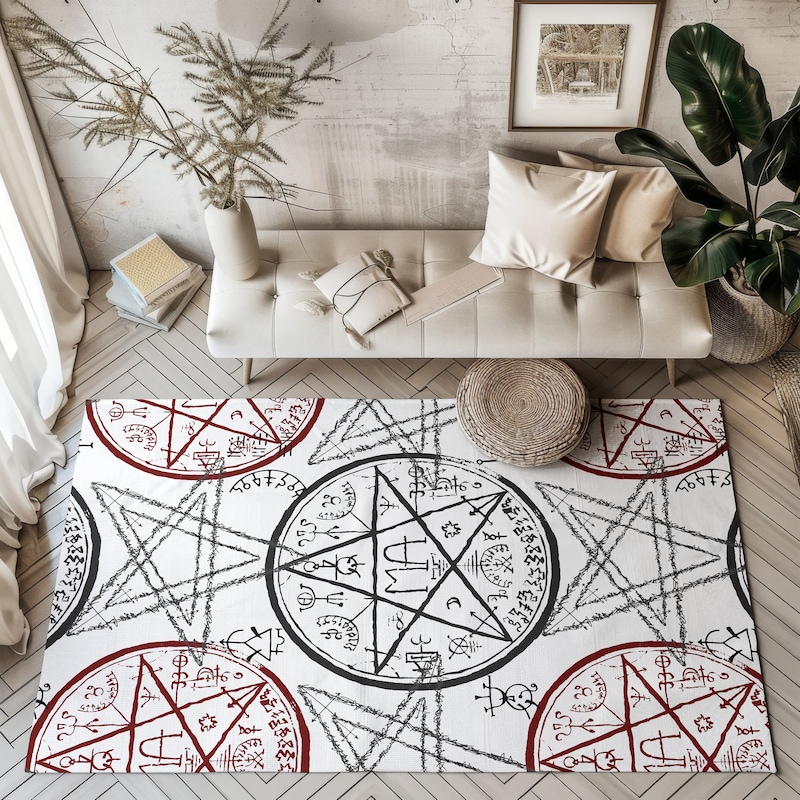 Wiccan Rug - Etsy