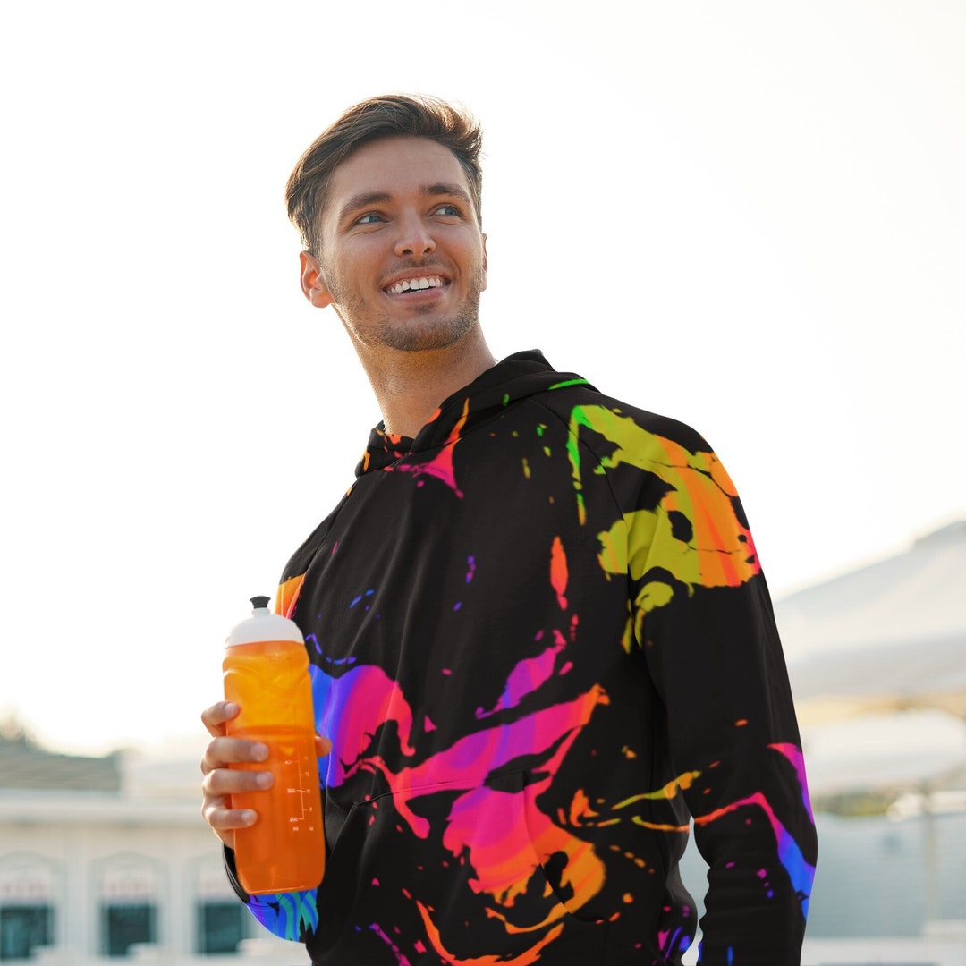 Vaporwave Clothes - Unisex Harajuku Hoodie, Sublimation Print ...