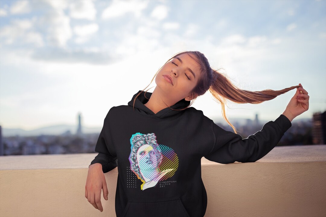 Vaporwave Clothes - Unisex Synthwave Hoodie, Cyberpunk Clothing ...