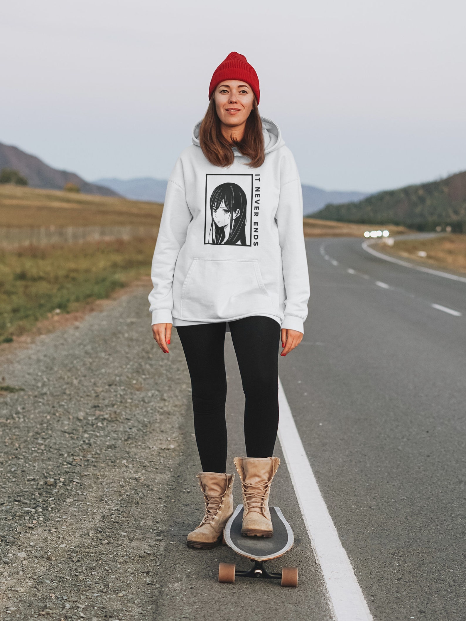 Japanese Manga Hoodie - Unisex Anime Streetwear Hoodie, Harajuku Hoodie ...