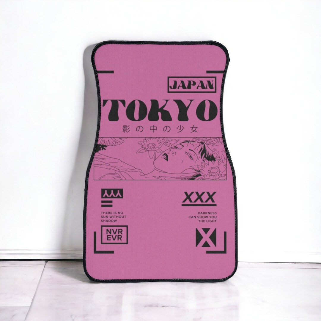 Anime Car Floor Mats, Kawaii Mat, Cute Car Accessories for Teens, Car ...