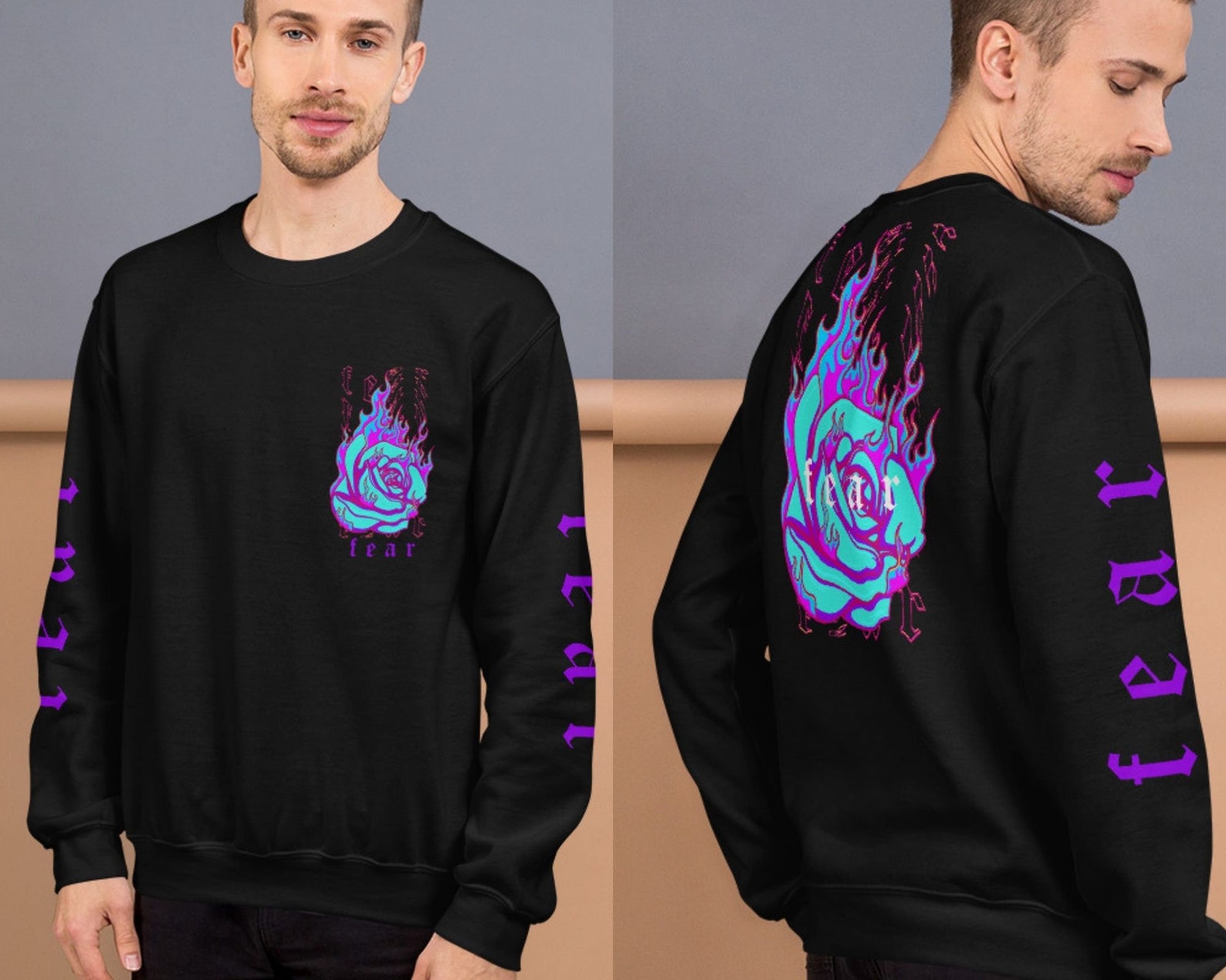 Vaporwave Clothes Unisex Vaporwave Sweater Japanese Kanji - Etsy