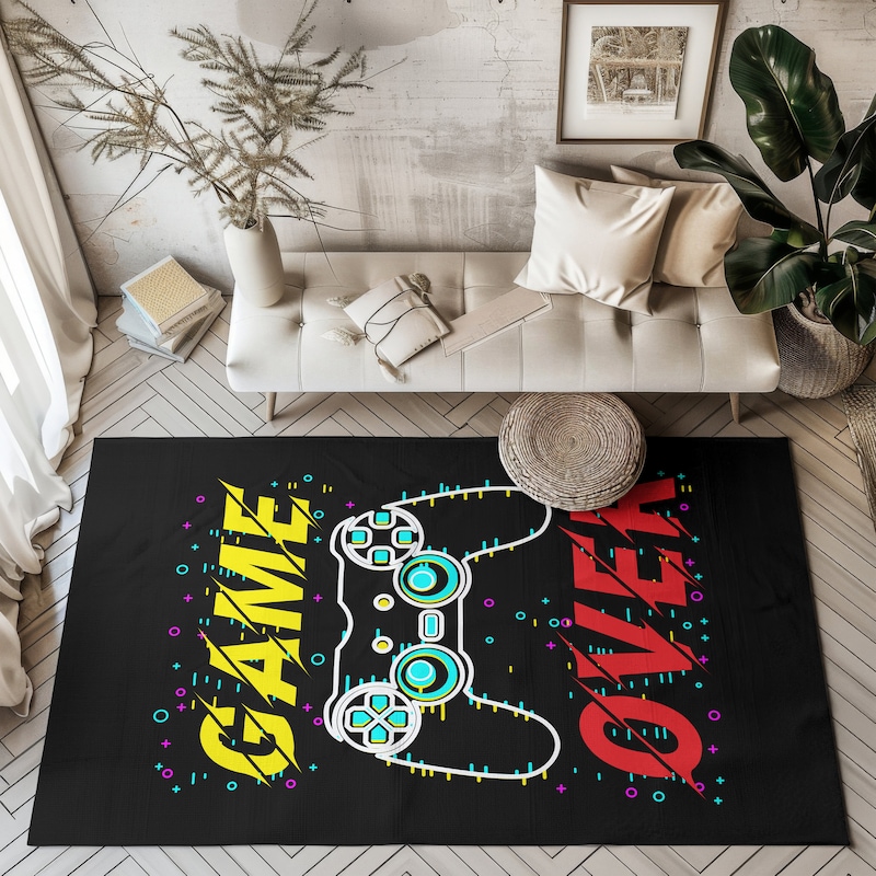 Video Game Rug - Etsy