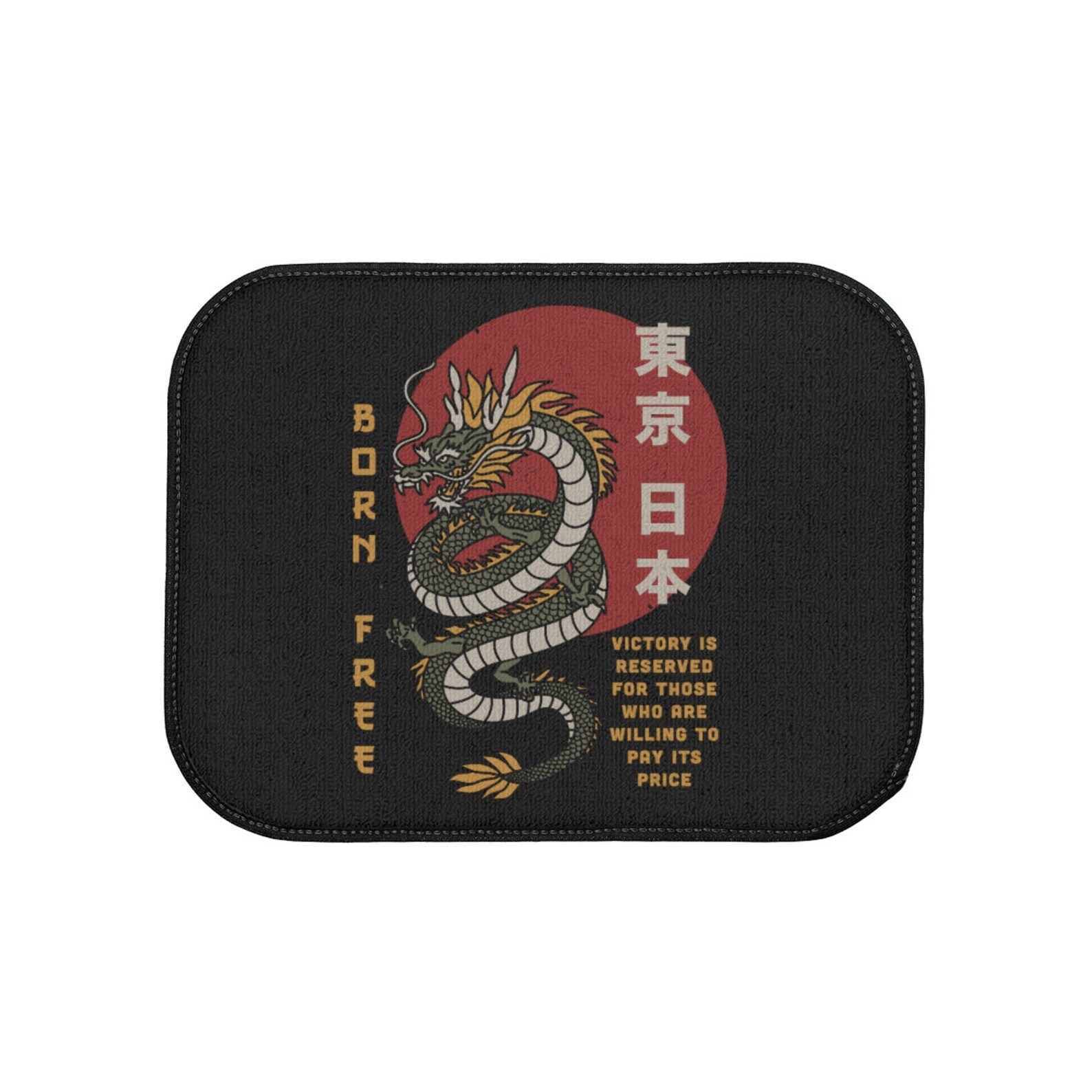 Japanese Dragon Car Floor Mat Cute Car Accessories for Teens - Etsy