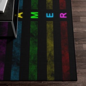 Gaming Rug - Hype Dornier Rug, Gaming Decor, Video Game Rug, Gamer Rug ...