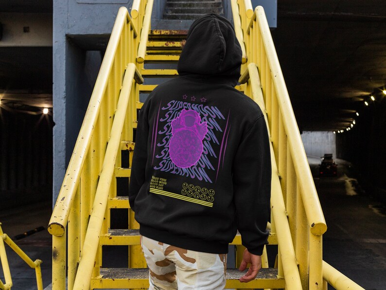 Vaporwave Clothes - Unisex Astronaut Hoodie, Cyberpunk Clothing ...