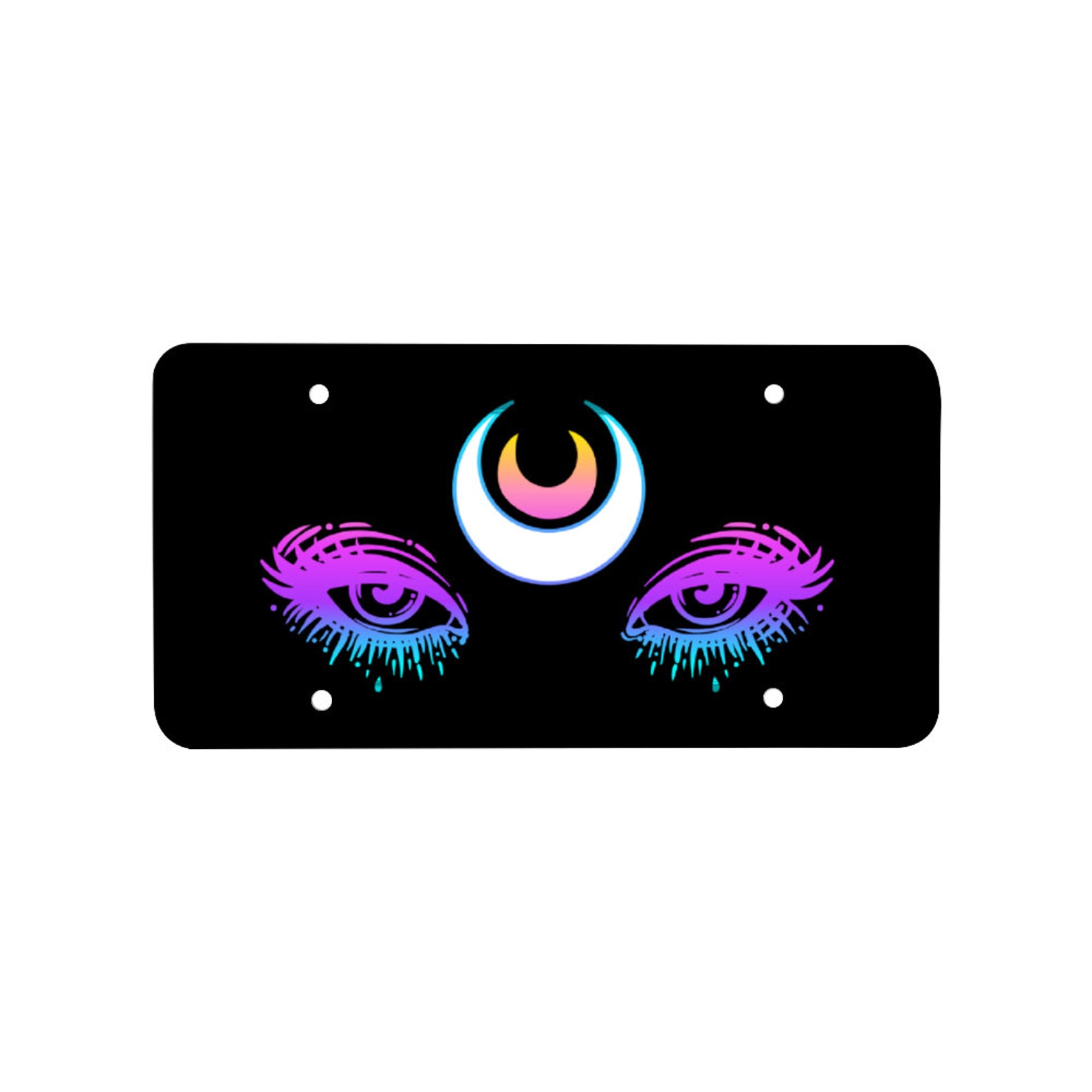 Automotive Anime License Plate & Frame Set Anti-theft Kawaii - Etsy