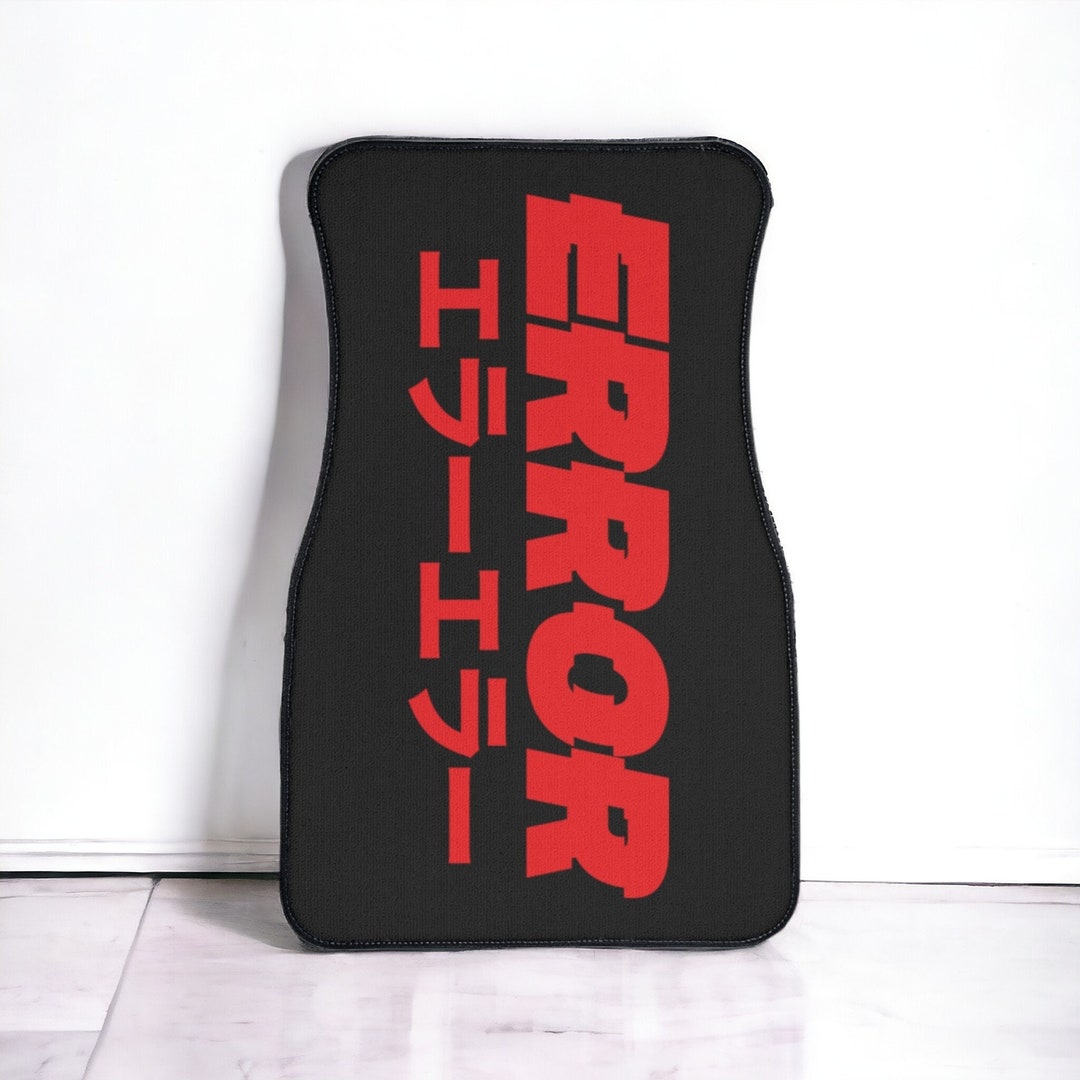 Error Japanese Language, Car Floor Mat, Cute Car Accessories for Teens ...