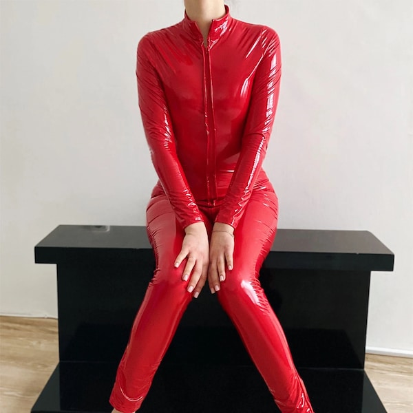 Combinaison en latex femmes - Etsy France