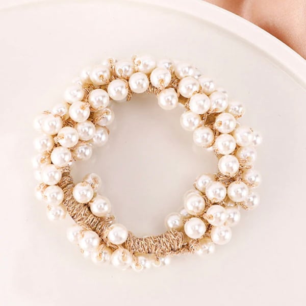 Pearl Scrunchie - Etsy